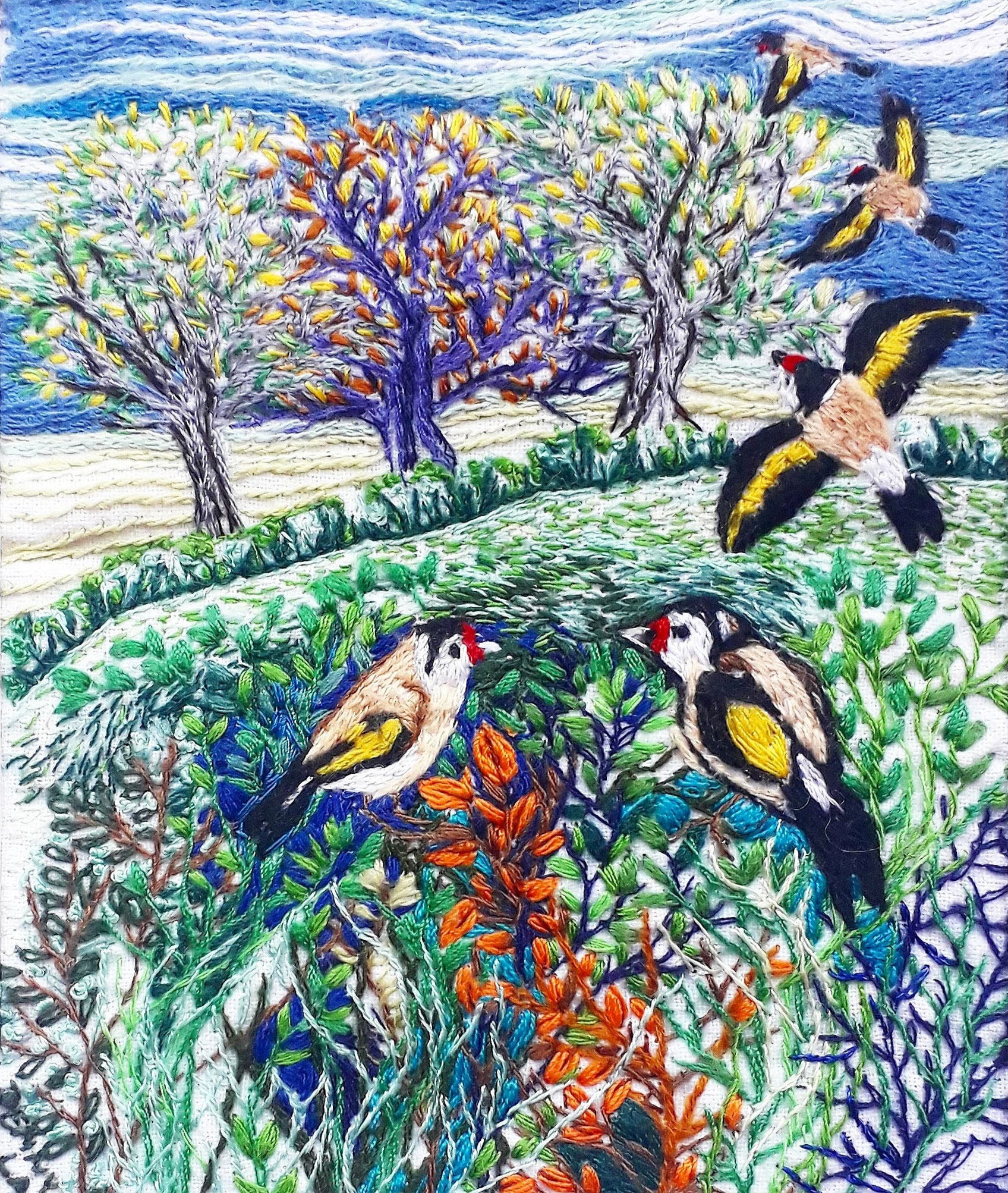 Penny Laird – Hand Embroidery & Textiles – The Appledore Crafts Company
